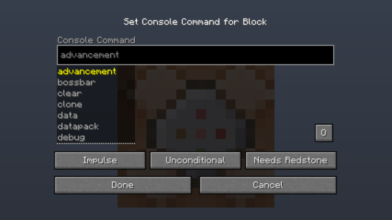 Blocco Comandi Command Block Behindreality It Blocchi