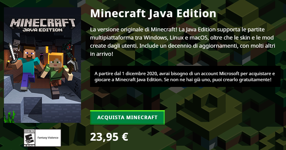 Come Scaricare e Installare Minecraft su PC - BehindReality.it Minecraft