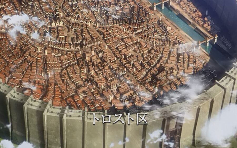 Shiganshina de L'ATTACCO DEI GIGANTI su Minecraft - BehindReality.it Mappe